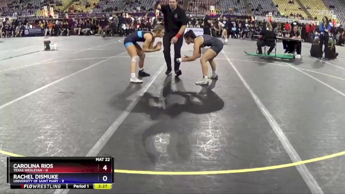 124 lbs Quarters & 1st Wb (16 Team) - Rachel Dismuke, University Of ...