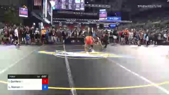 113 lbs Round Of 32 - Isaiah Quintero, California vs Luke Koenen, Minnesota