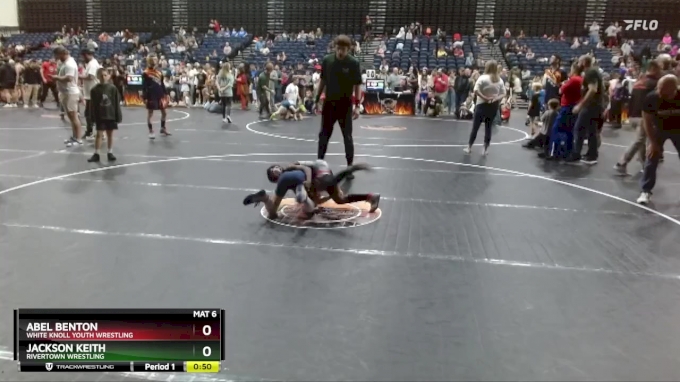 70 lbs Cons. Semi - Abel Benton, White Knoll Youth Wrestling vs Jackson ...