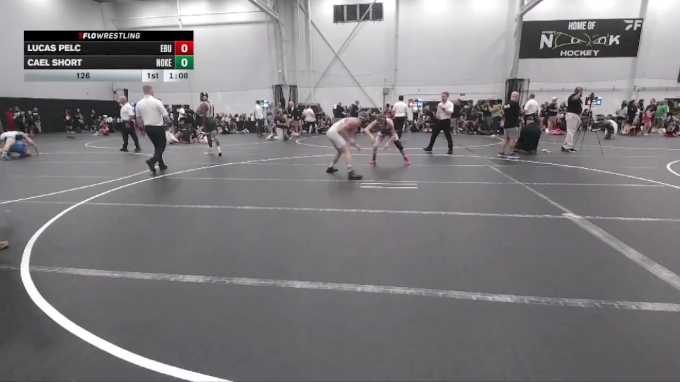 126 lbs Round 3 (6 Team) - Cael Short, Noke Wrestling RTC vs Lucas Pelc ...