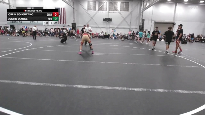 138 lbs Round 3 (6 Team) - Orlin Solorzano, Cordoba Trained vs Justin D ...