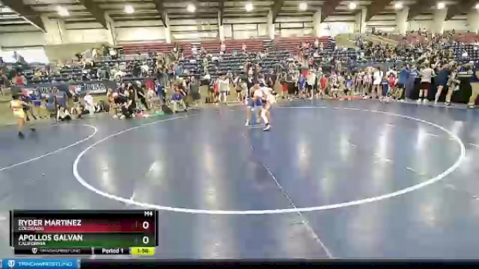 120 lbs Cons. Semi - Ryder Martinez, Colorado vs Apollos Galvan, California