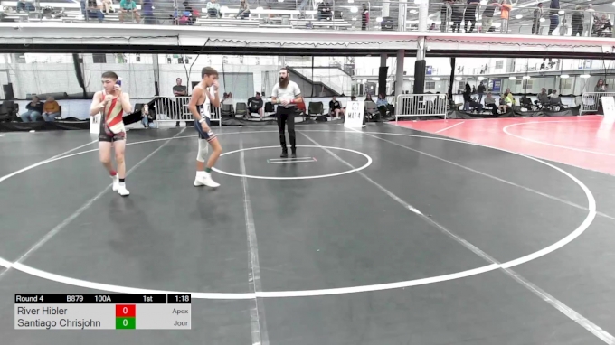 M-100A lbs Semifinal - River Hibler, Apex vs Santiago Chrisjohn, Journeymen