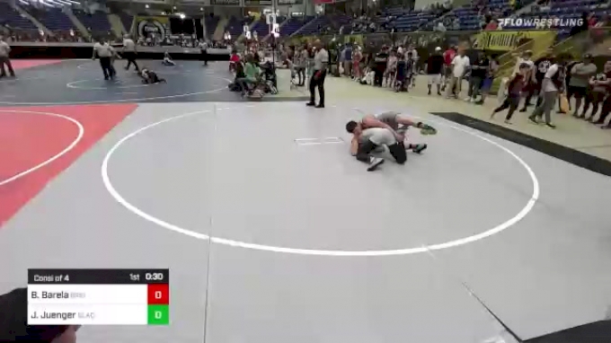 137 lbs Consi Of 4 - Bryson Barela, Brighton WC vs Joe Juenger, Black ...