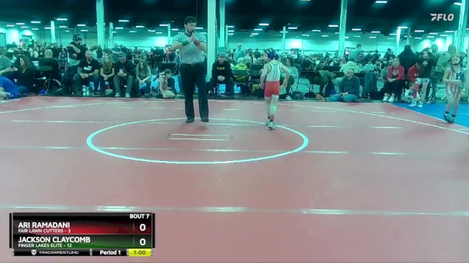 56 lbs Round 2 (10 Team) - Jackson Claycomb, Finger Lakes Elite vs Ari Ramadani, Fair Lawn Cutters