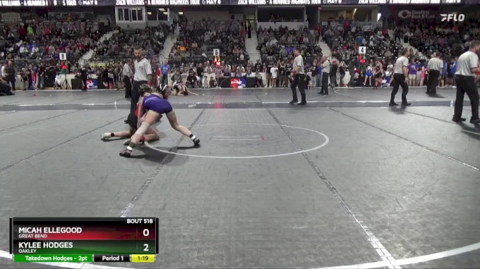 115 lbs 1st Place Match - Micah Ellegood, Great Bend vs Kylee Hodges ...