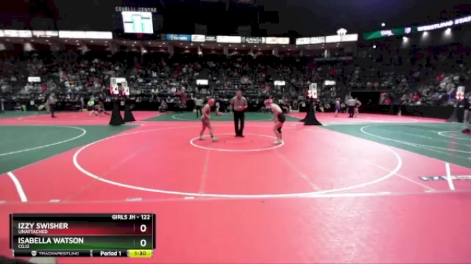 122 lbs Champ. Round 2 - Isabella Watson, CGJ2 vs Izzy Swisher, Unattached