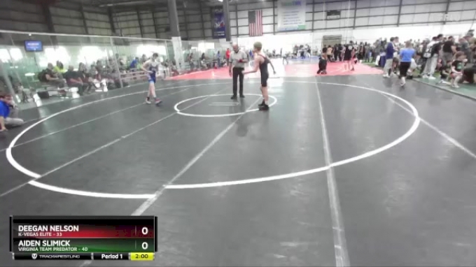 106 lbs Champ. Round 3 - Aiden Slimick, Virginia Team Predator vs ...