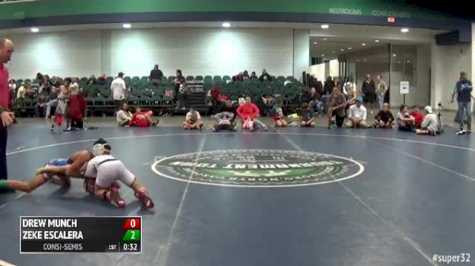 90 Consi-Semis Zeke Escalera (Union County) vs. Drew Munch (Dark Knights)