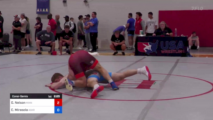 92 kg Consolation - Gavin Nelson, Minnesota vs Cole Mirasola, Askren ...