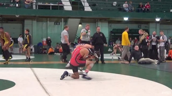125lbs Finals Paul Petrov (Bucknell) vs. Johnny Jimenez (Wisconsin)