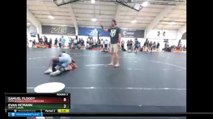 112 lbs Round 3 - Solomon Johns, Fisheye WC vs Luke Cline, Unattached
