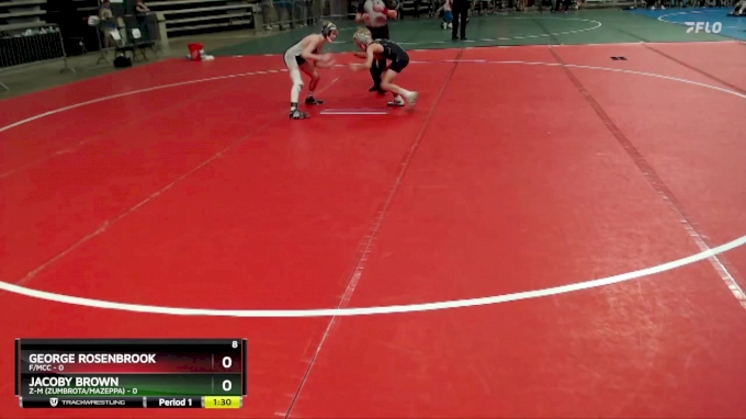85 lbs Semis & 1st Wrestleback (8 Team) - Jacoby Brown, Z-M (Zumbrota ...
