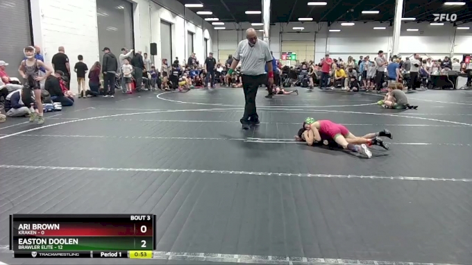 56 lbs Placement (4 Team) - Ari Brown, Kraken vs Easton Doolen, Brawler ...