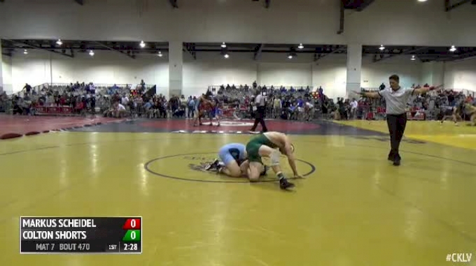 157 Consi of 16 #2 Colton Shorts (Cal Poly) vs. Markus Scheidel (Columbia)