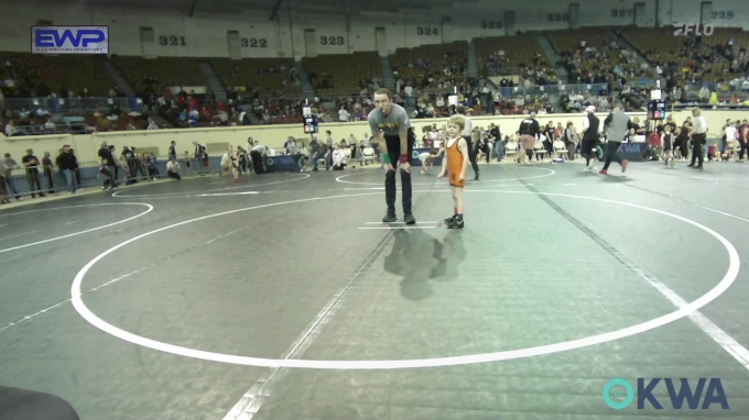 40 lbs Semifinal - Brady Wood, Oklahoma Wrestling Academy vs Stetson ...