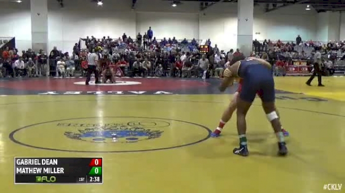184 Quarter-Finals Gabriel Dean (Cornell) vs. Mathew Miller (Navy)