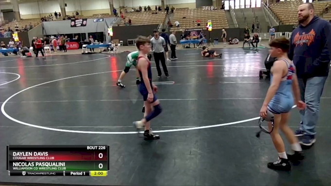 135 lbs 1st Place Match - Nicolas Pasqualini, Williamson Co Wrestling ...