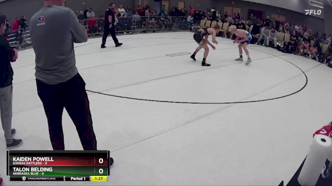 123 lbs Round 5 (8 Team) - Talon Belding, Nebraska Blue vs Kaiden ...