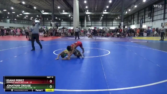 85 lbs Round 3 (4 Team) - Braidyn Taby, RAMPAGE WRESTLING CLUB vs ...