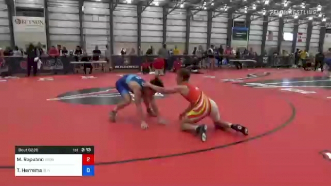 65 kg Round Of 64 - Michael Rapuano, George Mason vs Tyler Herrema ...