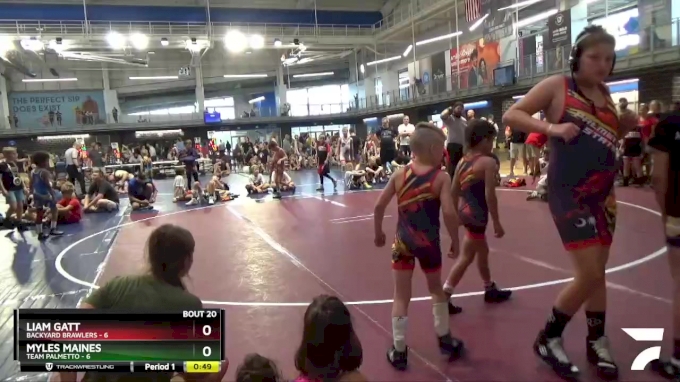50 lbs Semis & 3rd Wb (16 Team) - Myles Maines, Team Palmetto vs Liam ...