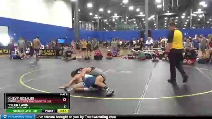 130 lbs Round 1 (6 Team) - Tyler Lavin, Indiana Outlaws vs Chevy ...
