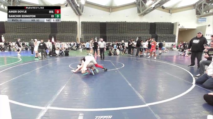 116 lbs Rr Rnd 6 - Aiker Doyle, Revival White MS vs Sanchir Edington ...