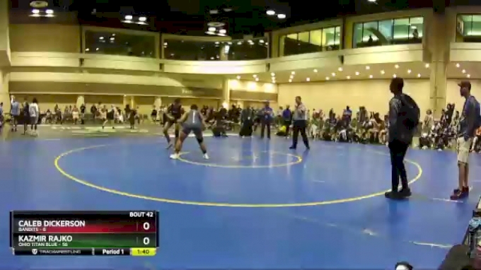 195 lbs Round 9 (10 Team) - Kazmir Rajko, Ohio Titan Blue vs Caleb ...