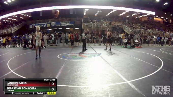 2A 126 lbs Cons. Semi - Landon Bates, Countryside vs Sebastian Bonachea ...