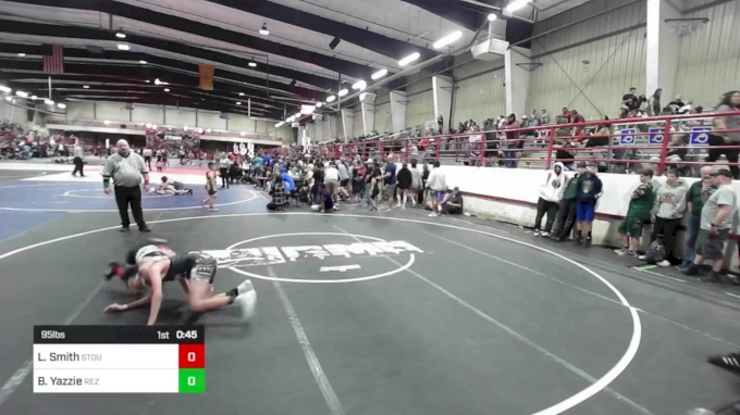 95 lbs Consi Of 8 #2 - Liam Smith, Stout Wrestling Academy vs Bryce ...