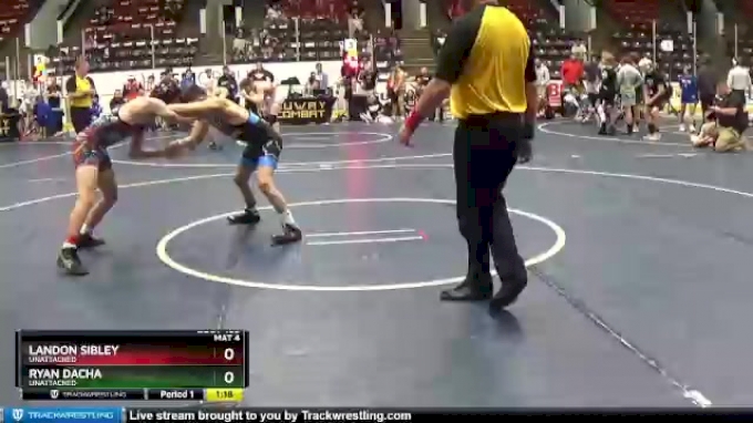 120/130 Quarterfinal - Ryan Dacha, Unattached vs Landon Sibley, Unattached