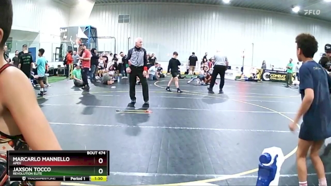 76 lbs 1st Place Match - Jaxson Tocco, Revolution Elite vs Marcarlo ...