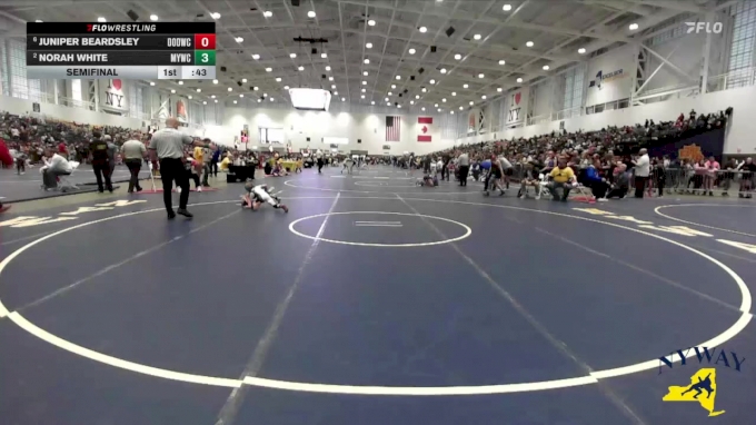 50 lbs Semifinal - Juniper Beardsley, Divas Of Destruction Wrestling ...