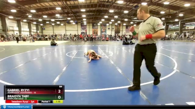 84 lbs Rd# 6- 9:00am Saturday Final Pool - Braidyn Taby, Maryland Gold ...