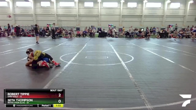 80 lbs Semifinal - Robert Tippie, Ohio Gold vs Seth Thompson ...