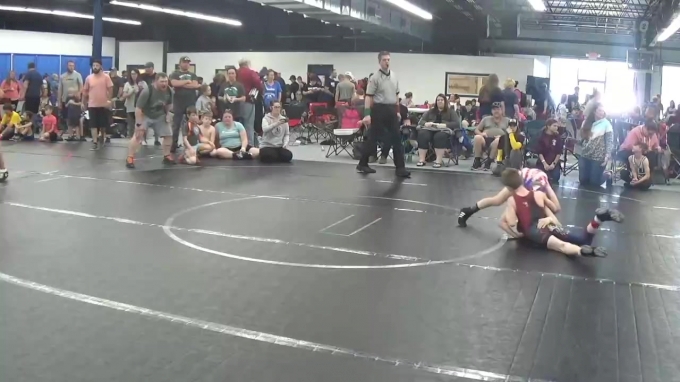 65 lbs 3rd Place - Bryce Stewart, Outlaw WC vs Rowan Colebert, Havers ...