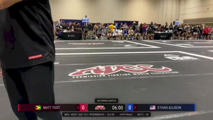 Ethan Allison vs Matt Yost 2024 ADCC Orlando Open at the USA Fit Games