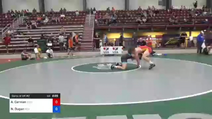 86 kg Consi Of 64 #2 - Anthony Carman, West Virginia Regional Training ...