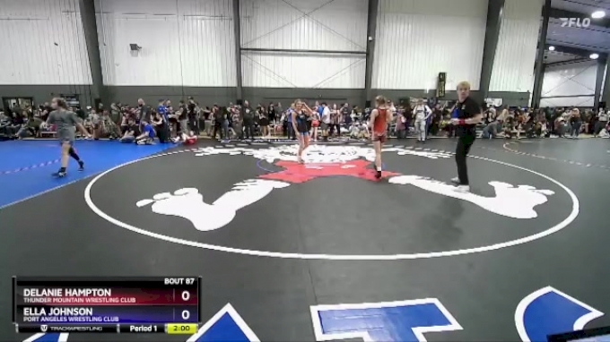 81-88 lbs Cons. Semi - Delanie Hampton, Thunder Mountain Wrestling Club ...