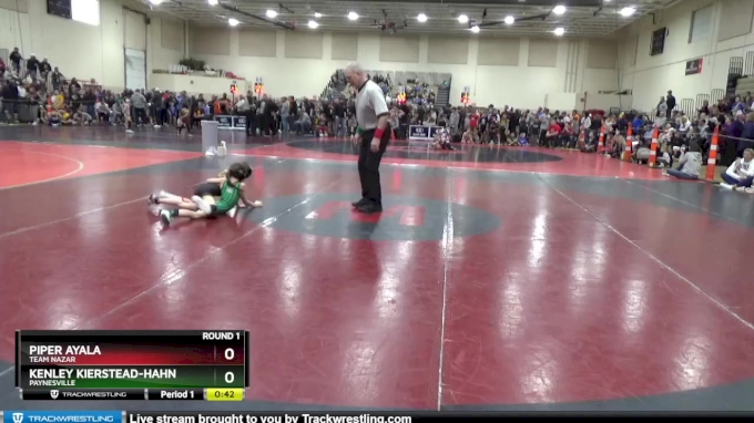 60 lbs Round 1 - Piper Ayala, Team Nazar vs Kenley Kierstead-Hahn ...