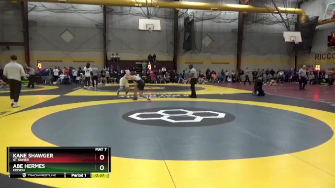 138 lbs Cons. Round 4 - Abe Hermes, Edison vs Kane Shawger, St Xavier