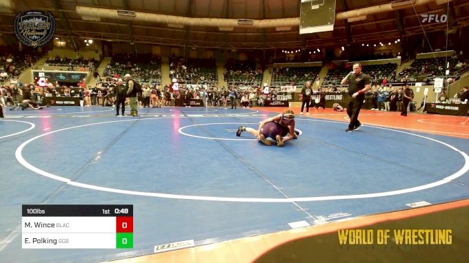 100 lbs Consi Of 4 - Marina Wince, Black Fox Academy vs Eleanor Polking ...