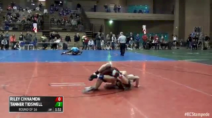 132 Round of 16 - Riley Cinnamon, Perry vs Tanner Tidswell, Christian ...