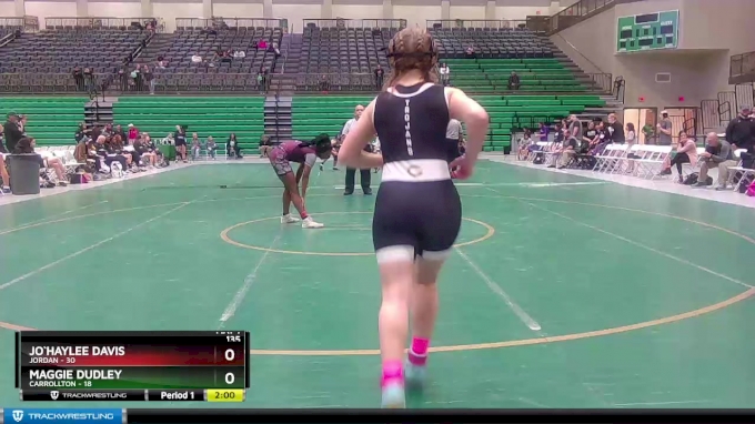 135 lbs Placement Matches (8 Team) - Maggie Dudley, Carrollton vs Jo ...
