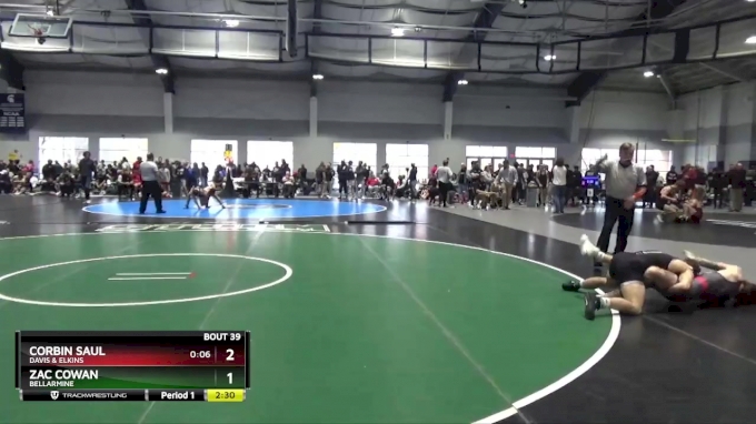 149 lbs Champ. Round 2 - Zac Cowan, Bellarmine vs Corbin Saul, Davis ...