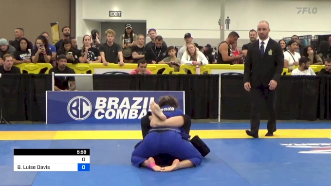 Natasha Madeleine Wong Tobar vs Berlyn Luise Davis 2024 IBJJF Jiu-Jitsu ...