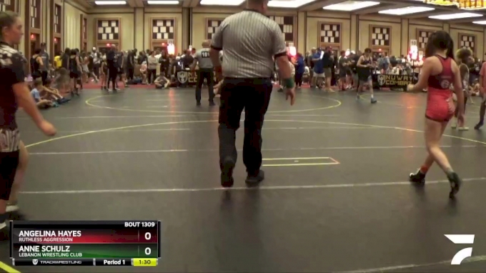 125/140 Round 1 - Angelina Hayes, Ruthless Aggression vs Anne Schulz ...