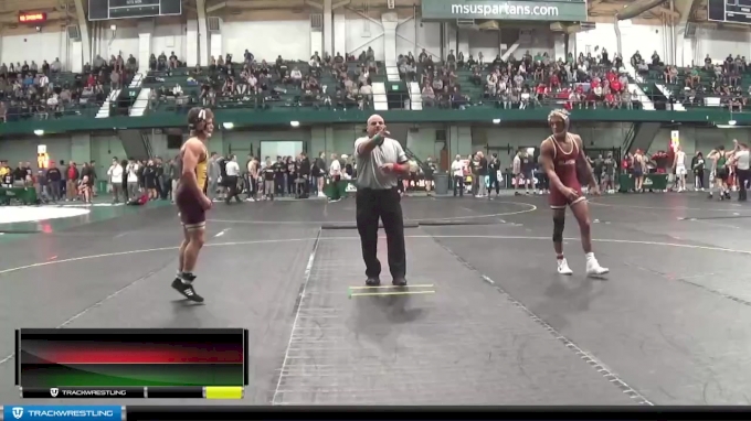 157 lbs Champ. Round 1 - Trenton Wachter, Central Michigan vs Jacob ...