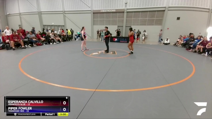 164 lbs Round 3 (8 Team) - Esperanza Calvillo, Minnesota Blue vs Piper ...